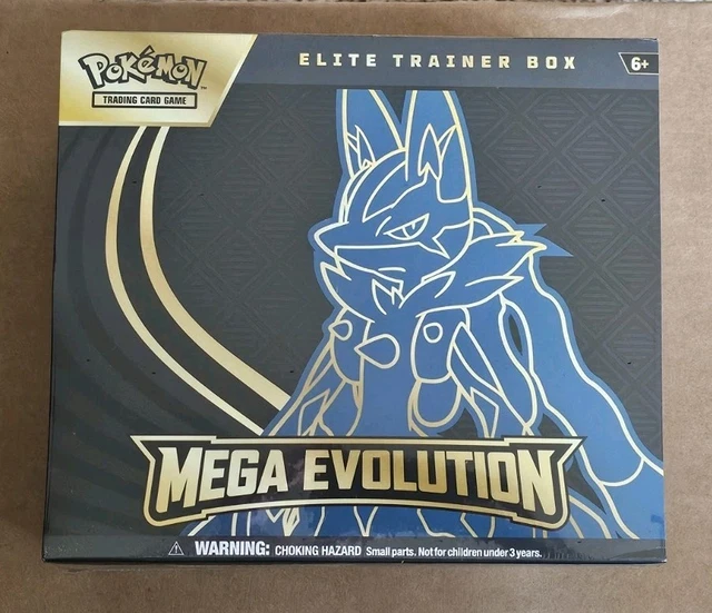 POKEMON TCG MEGA Evolution Lucario Elite Trainer Box ETB $146.07 ...