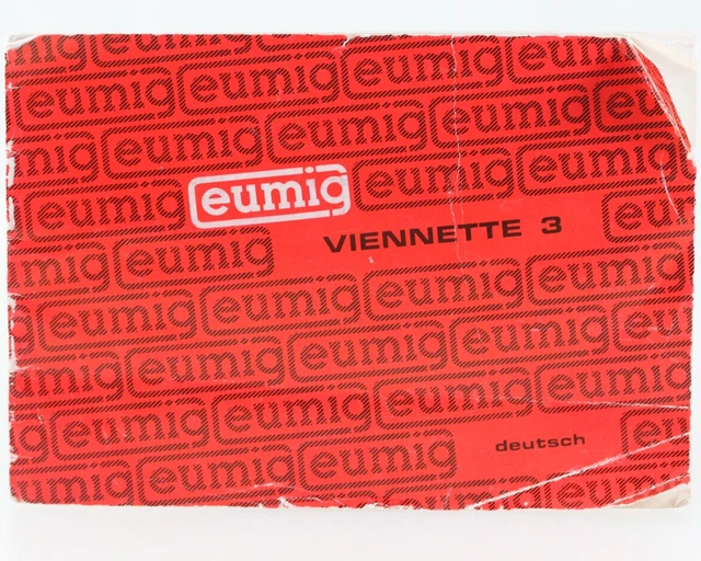 BEDIENUNGSANLEITUNG EUMIG VIENNETTE 3 III EUR 34,00 - PicClick DE