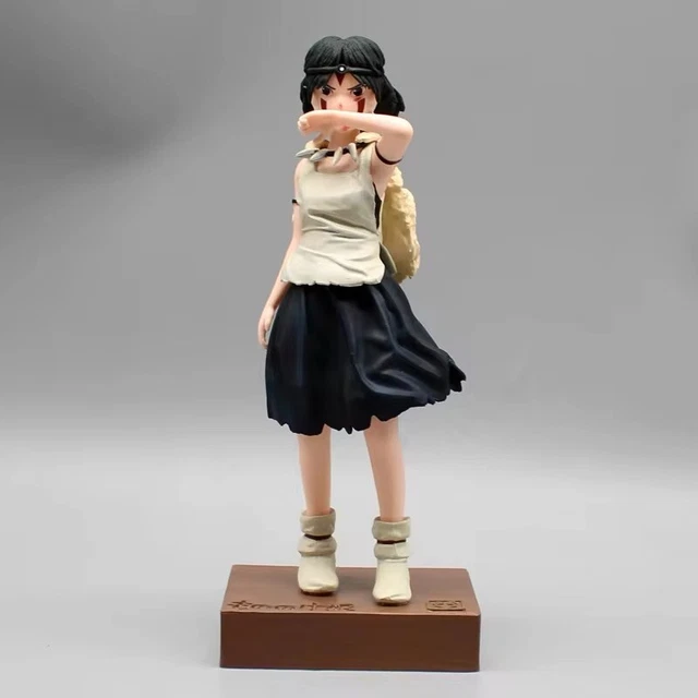 GHIBLI PRINCESS MONONOKE Anime Figures Mononoke San 19cm Action ...