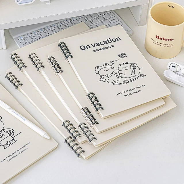 A5/B5 LOOSE LEAF Notebook Horizontal Line Journal Planner Students Gift ...