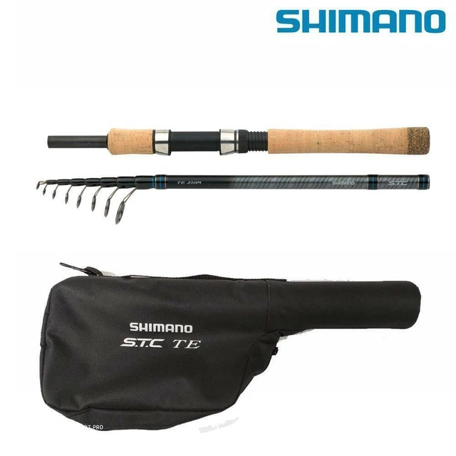 SHIMANO STC MINI Tele Spin Rods Telescopic Travel Spinning Rod £94.99 ...