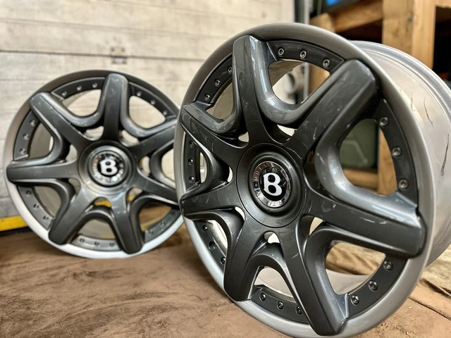 4X BENTLEY CONTINENTAL GENUINE 20” MULLINER GT ALLOY WHEELS *GENUINE ...