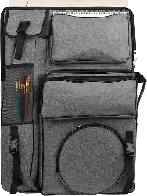 4K WATERPROOF ART Portfolio Case 20X26Inch Canvas Artist Carry Bag with ...