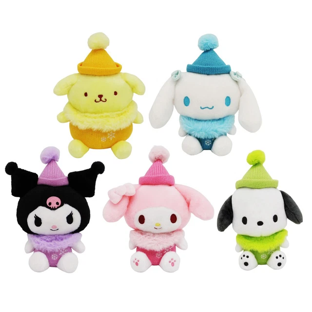 BAMBOLA DI PELUCHE Sanrio My Melody Cinnamoroll Kuromi Pompompurin Pochacco (Pitatto) M EUR 58 ...