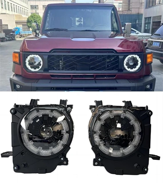 2024-2025 TOYOTA LAND Cruiser LC76 LC79 LED Headlight Assembly (High ...
