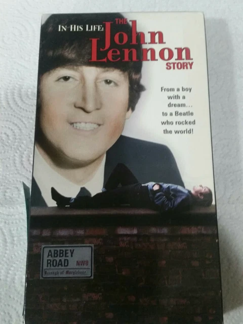 IN HIS LIFE: The John Lennon Story-VHS-Biography-HTF £19.70 - PicClick UK
