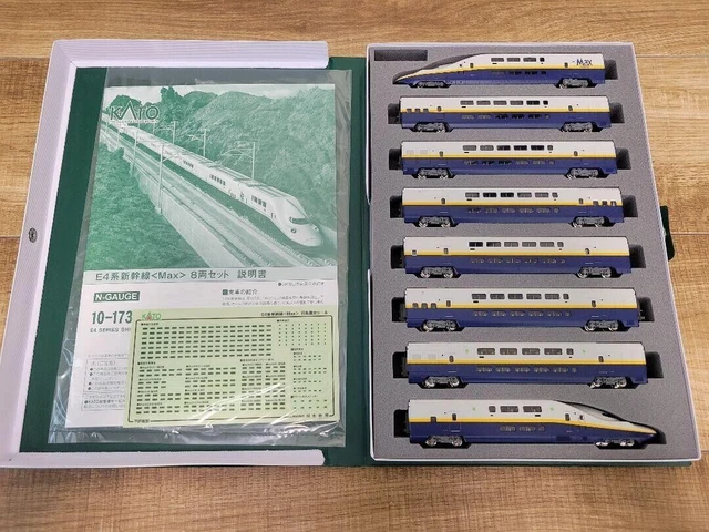 KATO N GAUGE E4 Series Shinkansen Max 8 Car Set 10-1730 Railway Model ...