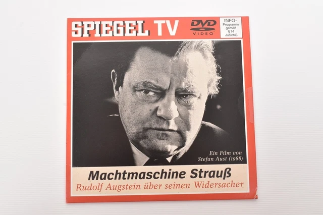 SPIEGEL TV DVD - Machtmaschine Strauß Stefan Aust 1988 EUR 4,69 ...