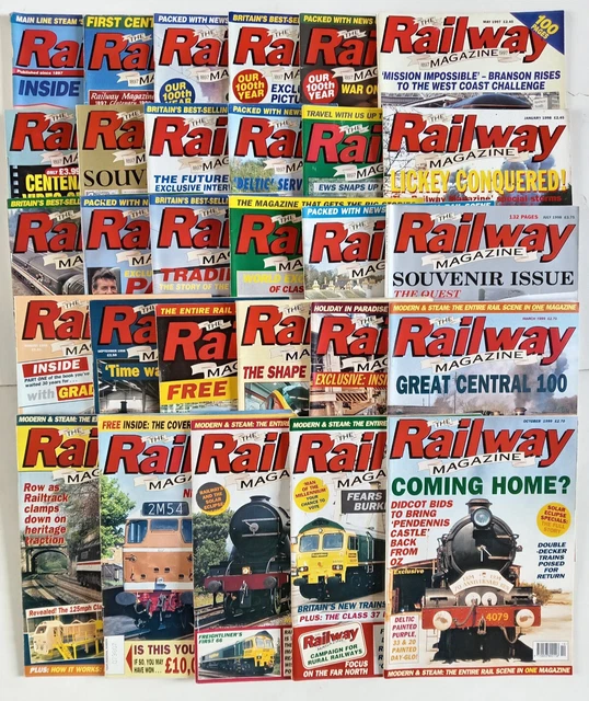 THE RAILWAY MAGAZINE October 1996 - October 1999 SELECT ISSUE £4.49 ...
