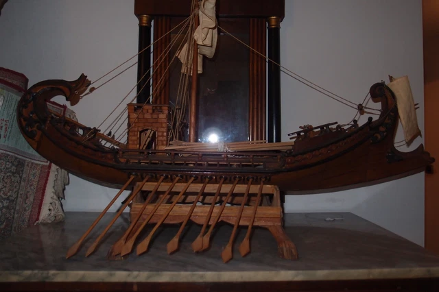 ANTICA IMBARCAZIONE ROMANA&LA trirema" EUR 500,00 - PicClick IT