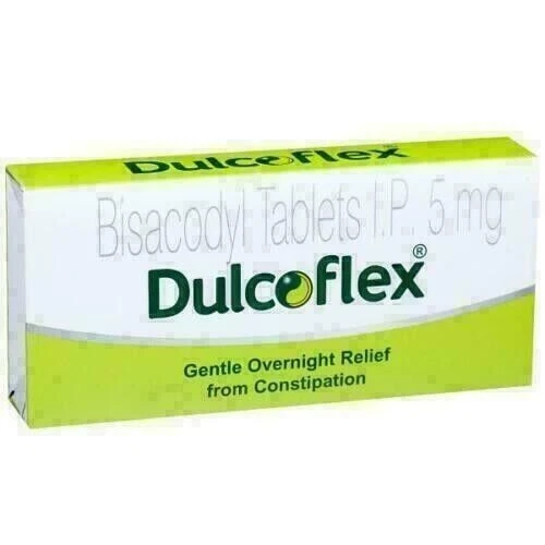1000X DULCOFLEX DULCOLAX Laxative Tablets 5mg Bisacodyl Constipation ...
