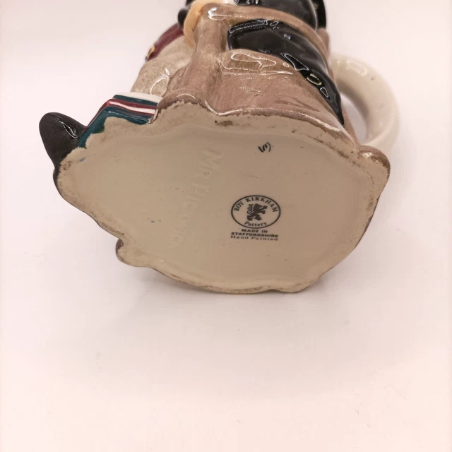 VINAGE ROY KIRKHAM toby jug mr pickwick charles dickens 7" (03) £3.99 ...