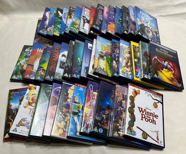 42 X DISNEY ANIMATION FILMS : DVD Collection, Bundle Job Lot Set - In ...