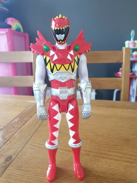 POWER RANGERS DINO super charge red ranger t-rex armour 5.5” action ...