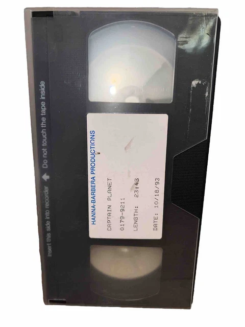 BANDE DÉMO STUDIO CAPTAIN PLANET VHS Hanna Barbera production 1993, EUR ...