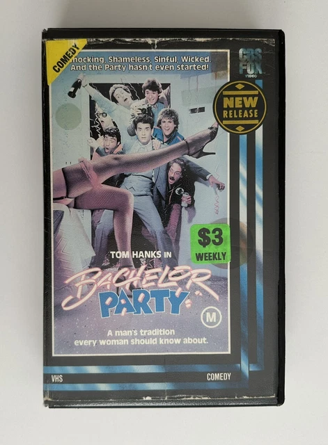 BACHELOR PARTY [VHS] CBS Fox Video Big Box Ex-Rental Tape 1984 Comedy £ ...
