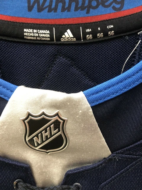 WINNIPEG JETS 2020-21 Team Issued Backup Home Navy Game Jersey Cj Suess ...