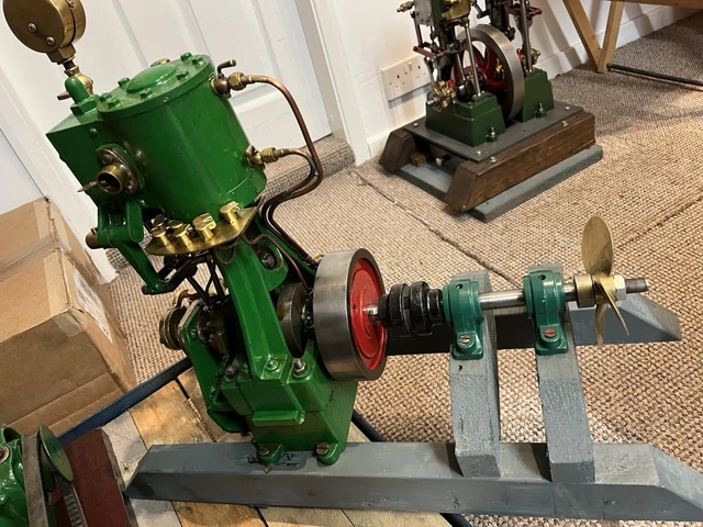 LIVE STEAM ENGINE -STUART No 5a REVERSING ENGINE--SHED FIND £1,550.00 ...