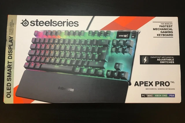 STEELSERIES APEX PRO TKL Wired Gaming Keyboard £72.00 - PicClick UK