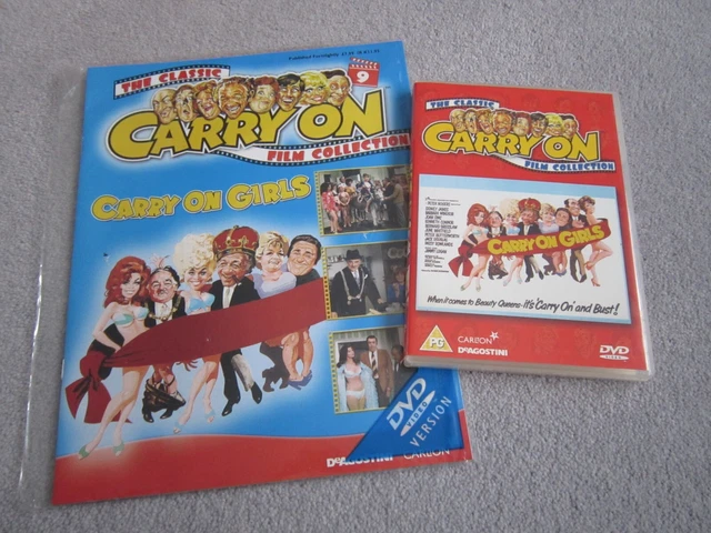 CLASSIC CARRY ON film collection ,Carry on Girls film magazine + DVD ...