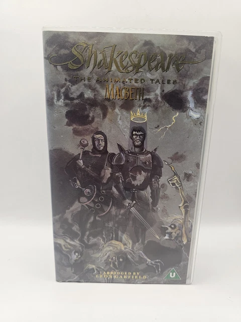 SHAKESPEARE THE ANIMATED Tales: Macbeth VHS - PAL UK 1992 VGC Video ...