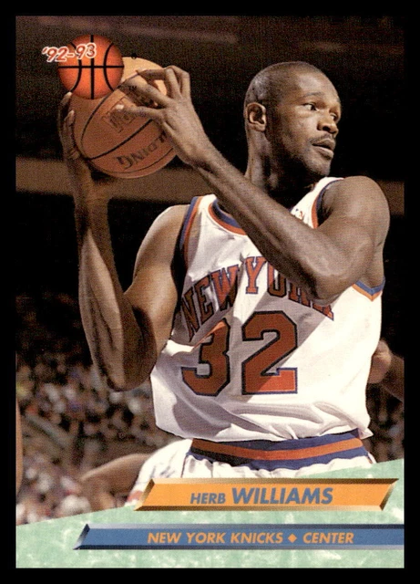1992 ULTRA #324 Herb Williams New York Knicks EUR 1,66 - PicClick FR