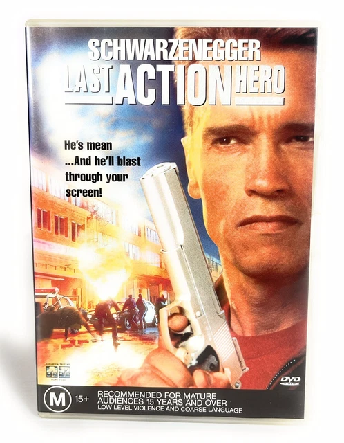 LAST ACTION HERO (DVD, 1993) Arnold Schwarzenegger Action Region 4 $11. ...