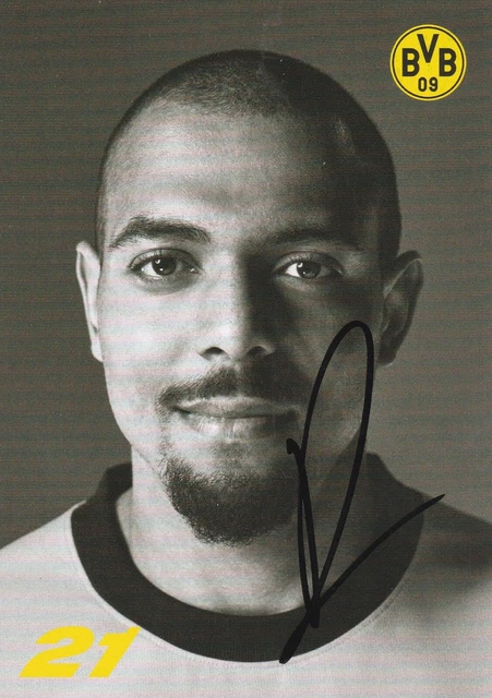 DONYELL MALEN AUTOGRAMMKARTE 2023/24 BORUSSIA DORTMUND 2023/2024 NEU ...