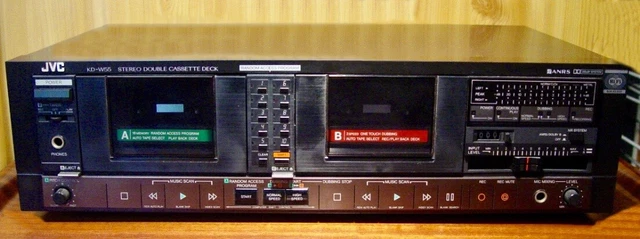 JVC STEREO DOPPELKASSETTEN-DECK KD-W55 EUR 30,00 - PicClick DE
