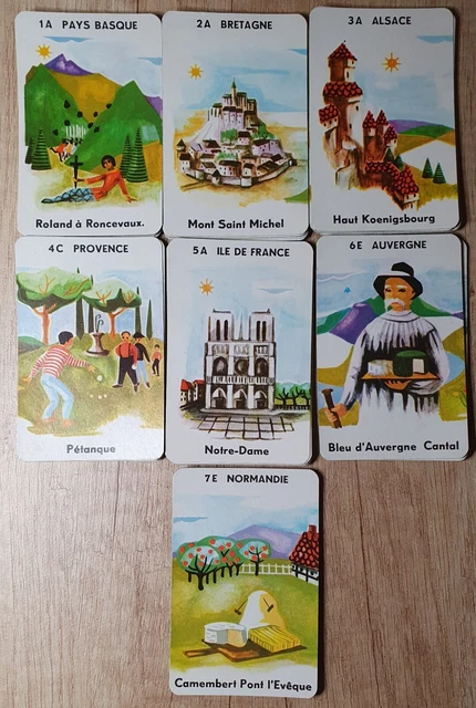 JEU DES 7 familles publicitaire ancien EUR 7,00 - PicClick FR