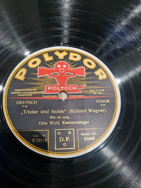 TRISTAN UND ISOLDE Richard Wagner RARE POLYDOR SHELLAC 78 vinyl £19.79 ...