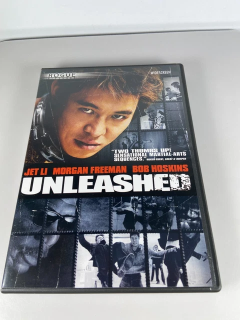 UNLEASHED (DVD, 2005, Grand-écran) Jet Li Morgan Freeman Hoskins Danny ...