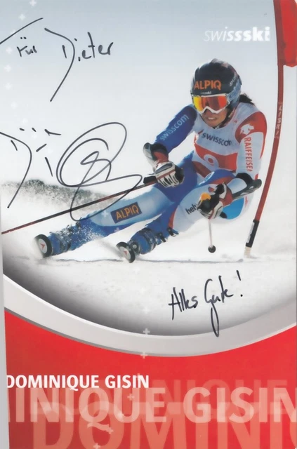 DOMINIQUE GISIN: OLYMPIA Gold 2014 Abfahrt Ski Alpin SUI EUR 1,00 ...