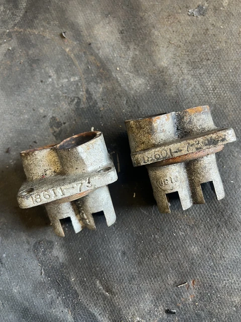 OEM HARLEY DAVIDSON Early Shovelhead Panhead Lifter Front & Rear Blocks ...