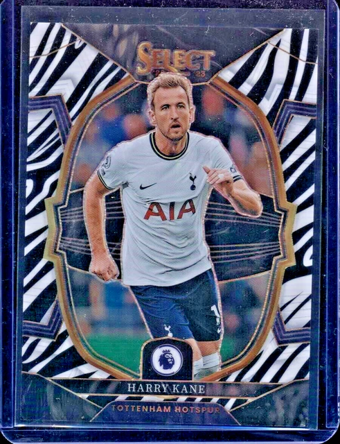 HARRY KANE PANINI Select EPL 2022-23 Zebra Prizm/25 Tottenham Hotspur ...