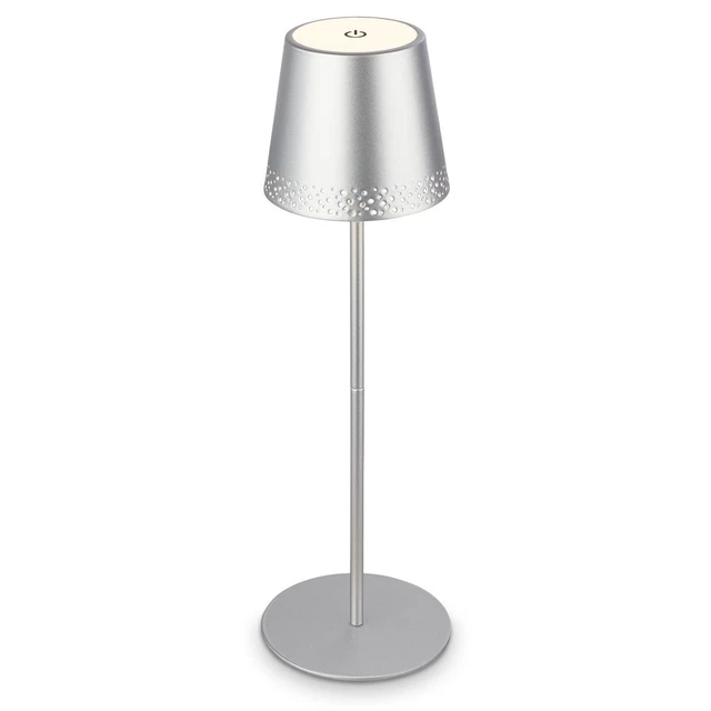 CORDLESS LED TABLE Lamp Rechargeable Battery IP44 Dimmable Adjustable ...
