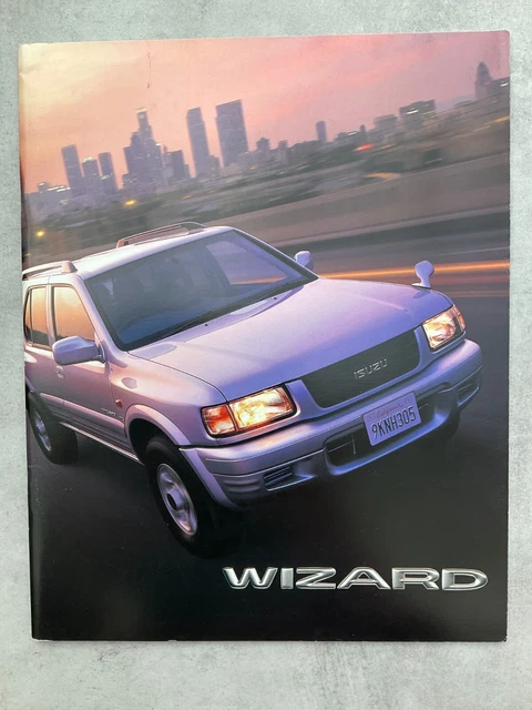 ISUZU WIZARD JAPANESE Market Car Sales Brochure - 1999 £9.99 - PicClick UK