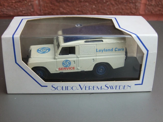 LAND ROVER SER III LWB Leyland Cars 1/43 Scale - Solido-Verem-Sweden ...