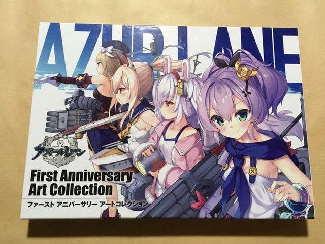 AZUR LANE FIRST Anniversary Art Collection Spiel Visual Character Book ...