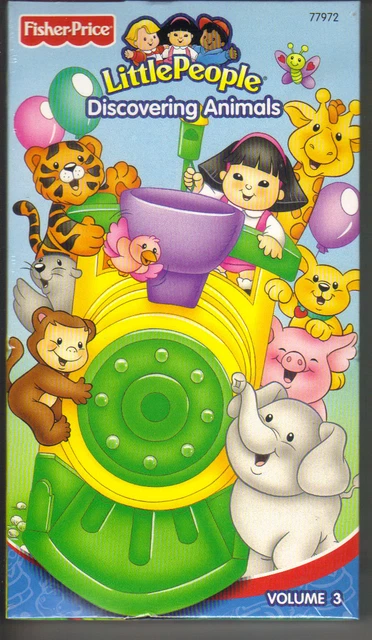 FISHER PRICE PETIT People Discovering Animals Volume 3 Neuf VHS Scellé ... FISHER PRICE PETIT People Discovering Animals Volume 3 Neuf VHS Scellé ...