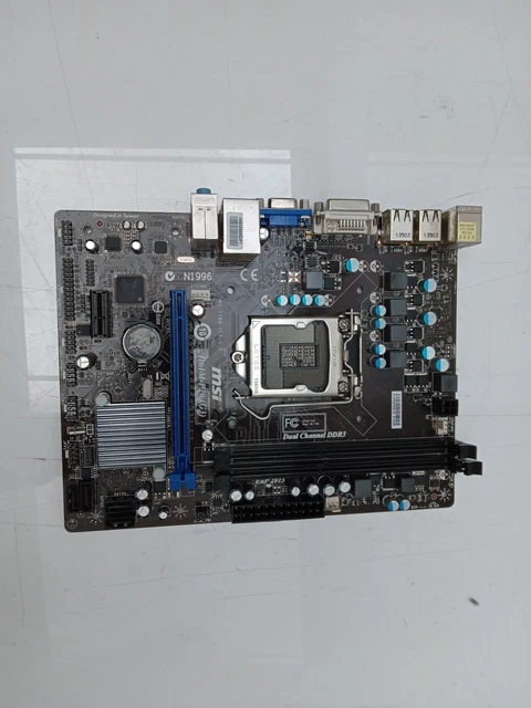 MSI H61M-P20 (G3) Socket LGA1155 DDR3 Micro ATX Motherboard £29.97 ...