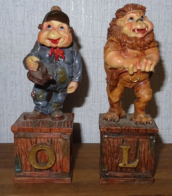 DE EFTELING THE Laaf Collection Figur 1998 2 Figuren Buchstaben Terra ...