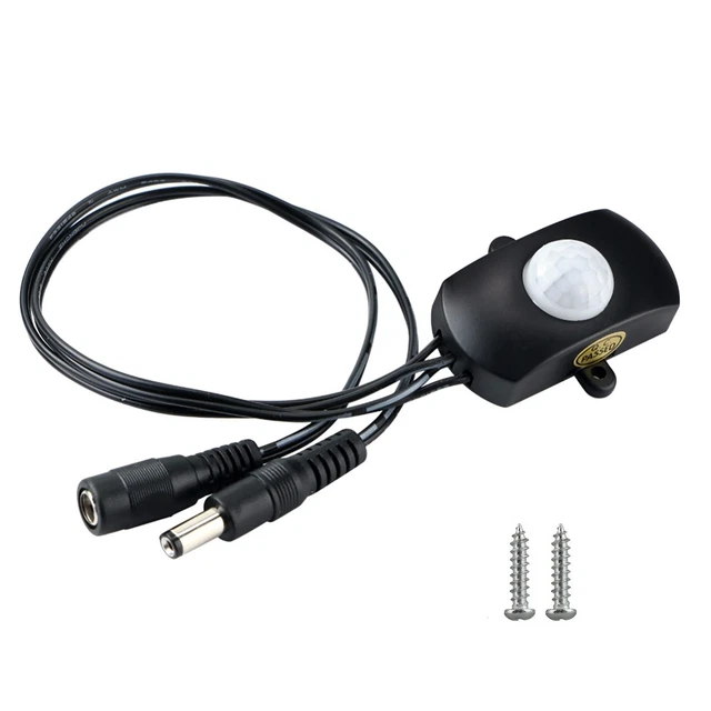 AUTO ON OFF Detector Infrared PIR Motion Sensor Switch For Led Light ...