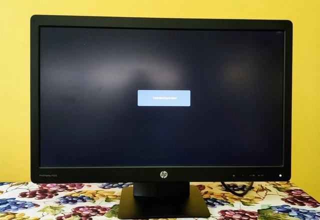 MONITOR HP PRODISPLAY P232 da 23" FULL HD EUR 60,00 - PicClick IT