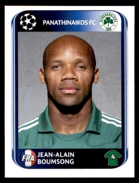 PANINI CHAMPIONS LEAGUE 2010-2011 Jean-Alain Boumsong Panathinaikos FC ...