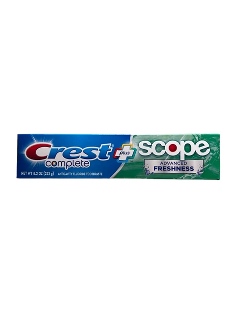 CREST COMPLETE PLUS Scope Advanced Active Foam Toothpaste - 8.2oz 1 ct ...