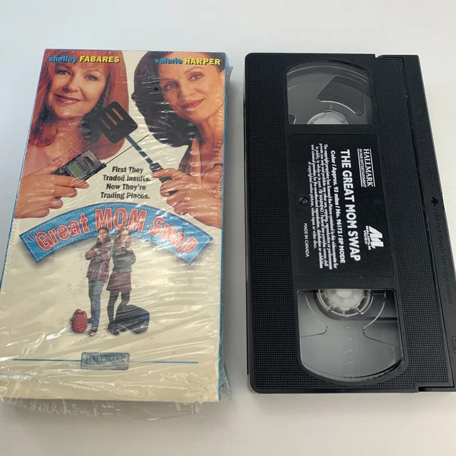 THE GREAT MOM Swap VHS Shelley Fabares Valerie Harper Hallmark comedy ...