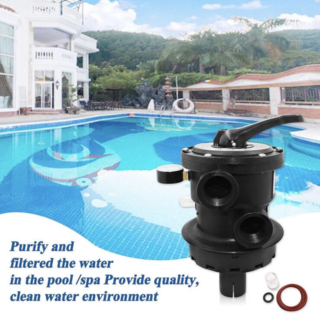 SP0714T VARI-FLO CONTROL 1-1/2" FIP Top Mount Multiport Valve Pour ...