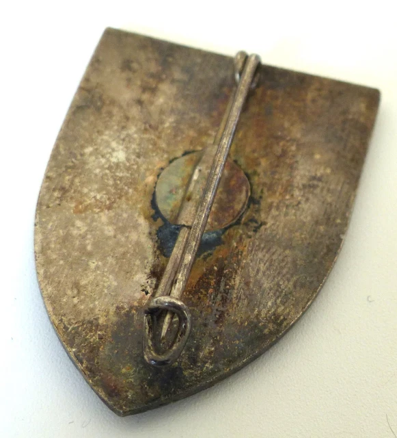 RARE INSIGNE 1E Cuir - 1er Cuirassier 1945 avec les 3 dates EUR 220,00 ...