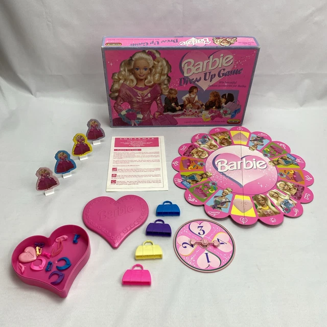 VINTAGE 1995 BARBIE Dress Up Board Game By Spear Games Mattel £18.00 ...